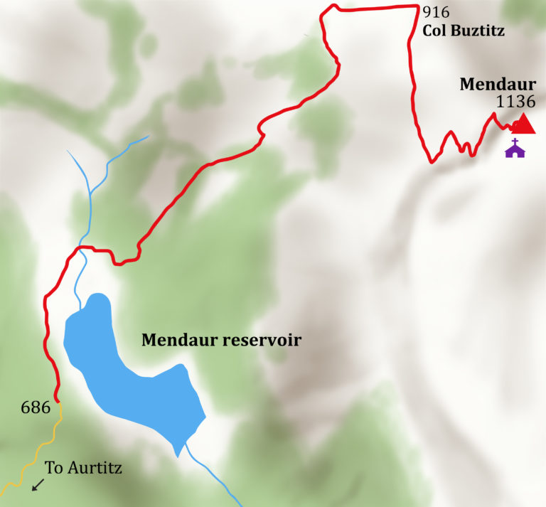 Mendaur - Walks in the Basque country